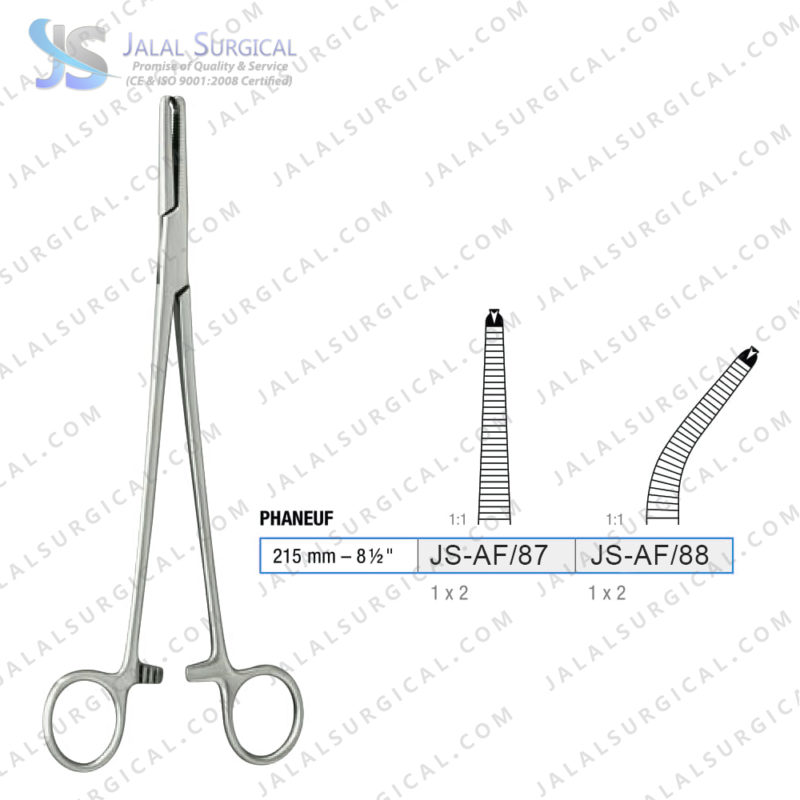 Moynihan Artery Forceps Curved 23cm, 24cm - Jalal Surgical