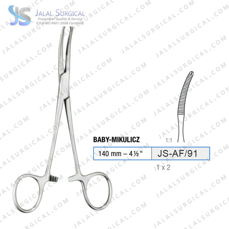 Moynihan Artery Forceps Curved 23cm, 24cm - Jalal Surgical