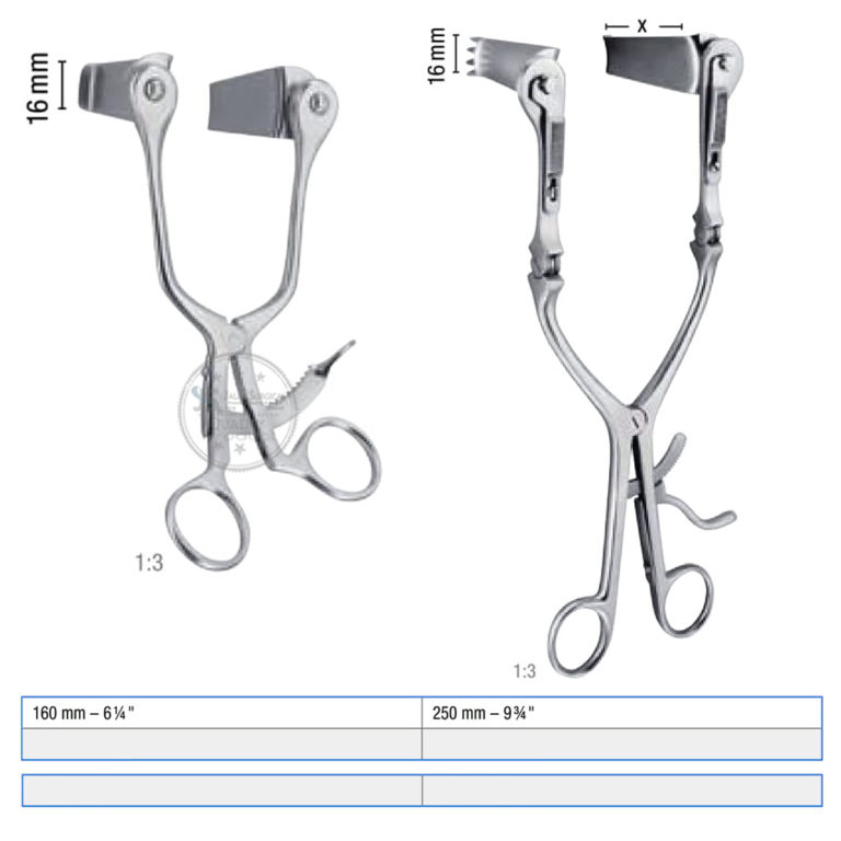 Inge Laminectomy Retractor 165 mm 270 mm - Jalal Surgical