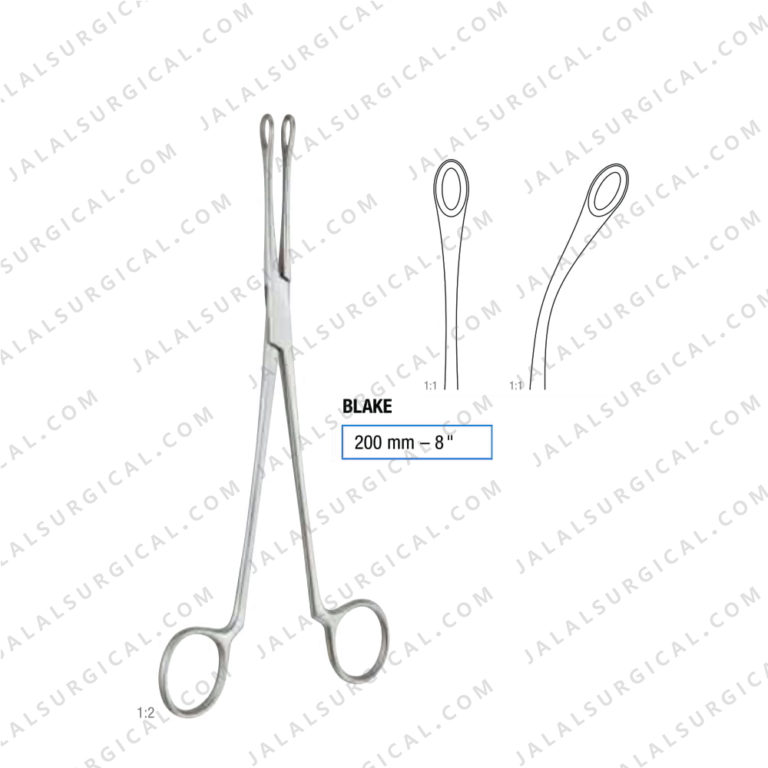 Blake Gall Stone Forceps 200 mm Straight/Curved - Jalal Surgical