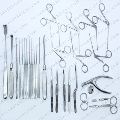 Surgical Micro Ear Surgery Tympanoplasty Instrument Set
