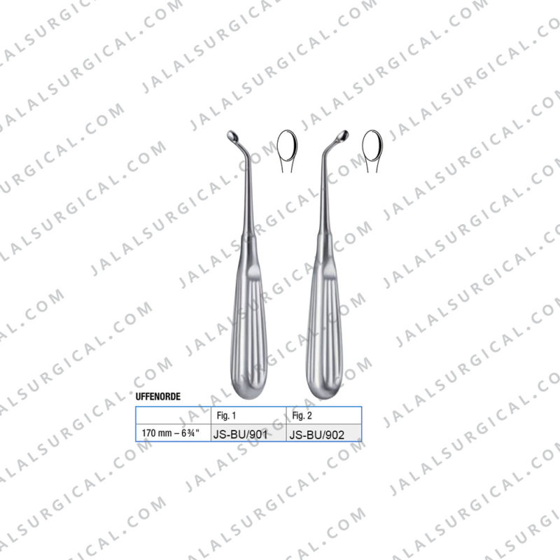 Daubenspeck Bone Curettes 200mm long - Jalal Surgical