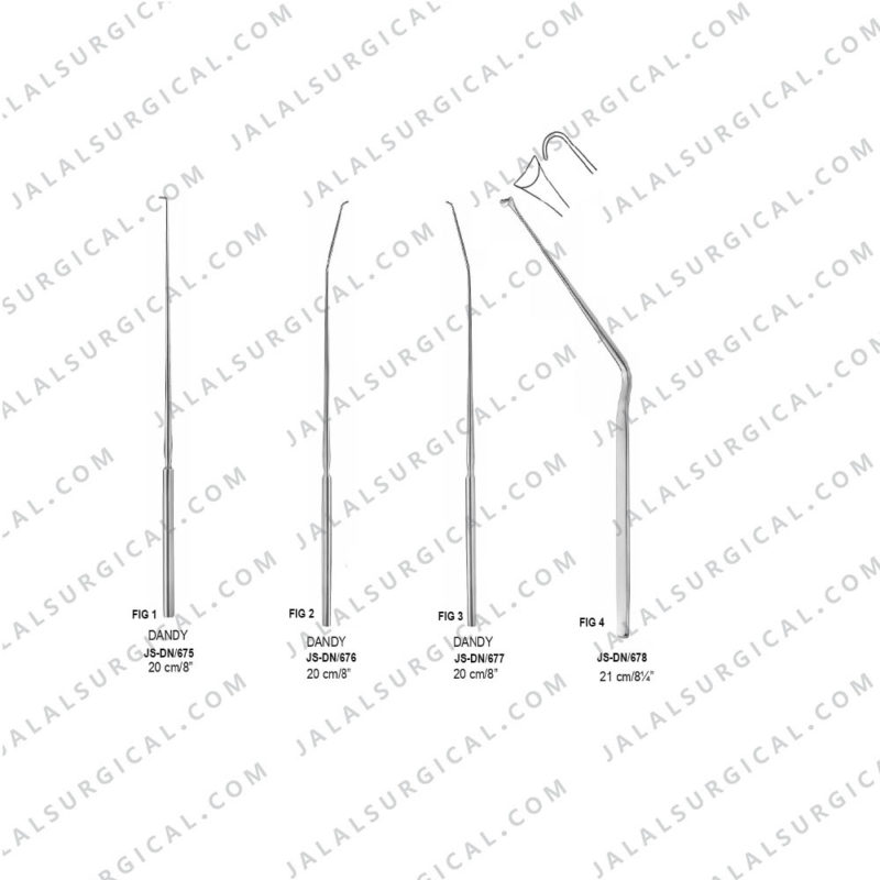 Dandy Nerve Root Retractor OR Hook - Jalal Surgical