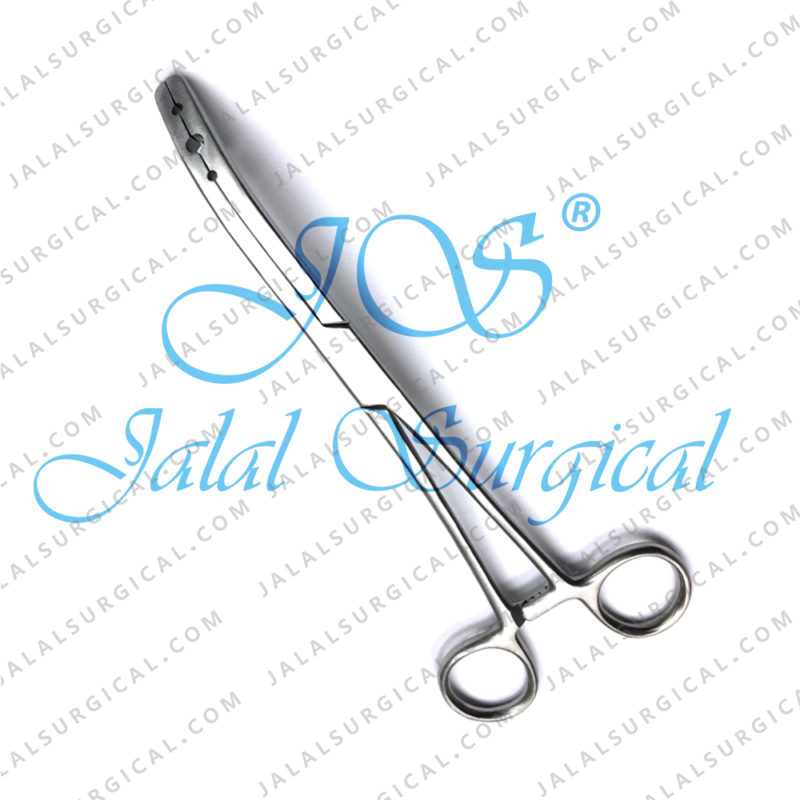 Arterial Fixation Forceps With Three Holes Straight/Curved 8.5″ - Jalal ...