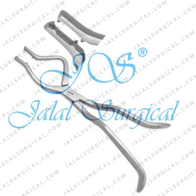 Rowe Maxillary Disimpaction Forceps Right And Left 24cm - Jalal Surgical