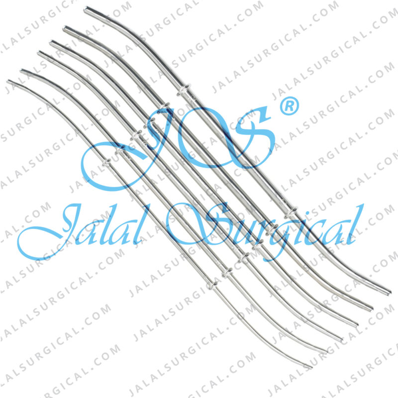 Hank Uterine Surgical Dilators Set of 06 Piece - Jalal Surgical
